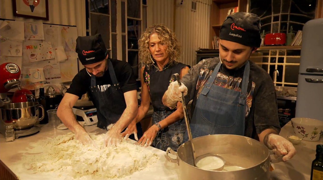 ¿Chau televisión?: Maru Botana y Luquitas Rodriguez "rompieron" el stream con Prueben Cocinando ...