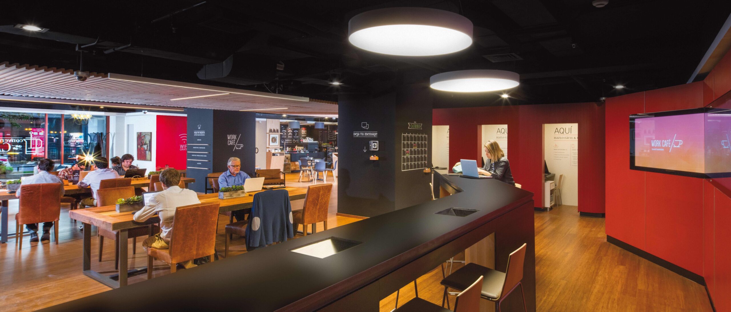 Santander inauguró un Work Café en Mar del Plata - Bacap Noticias