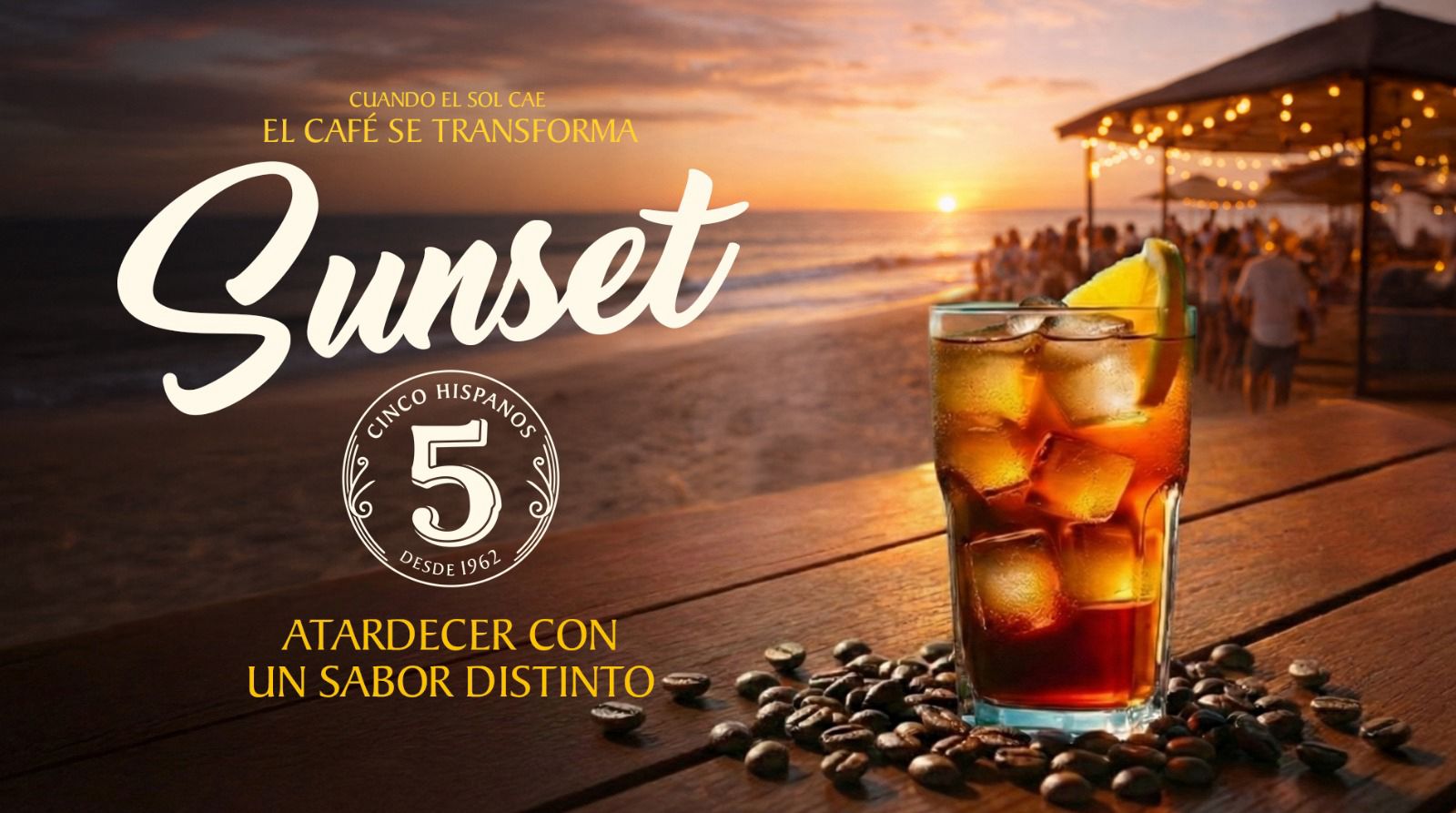 Café, tragos y playa: El sunset 5 Hispanos aterriza en La Feliz - Bacap ...
